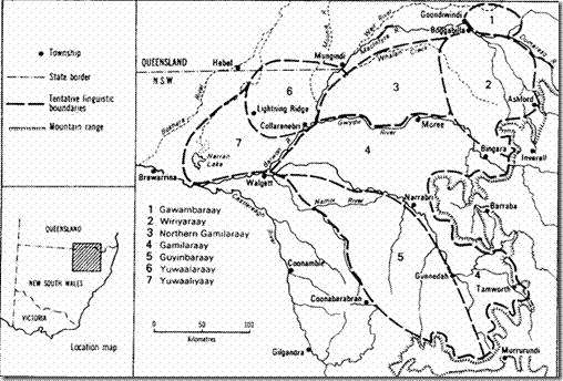 New England, Australia: New England Aboriginal life - introducing language